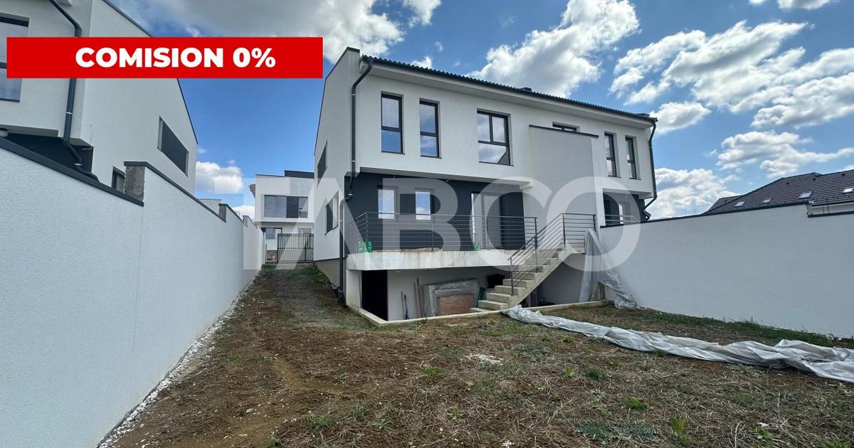 Casa individuala teren liber 230 cu 4 camere 120 mpu pivnita Sibiu ...