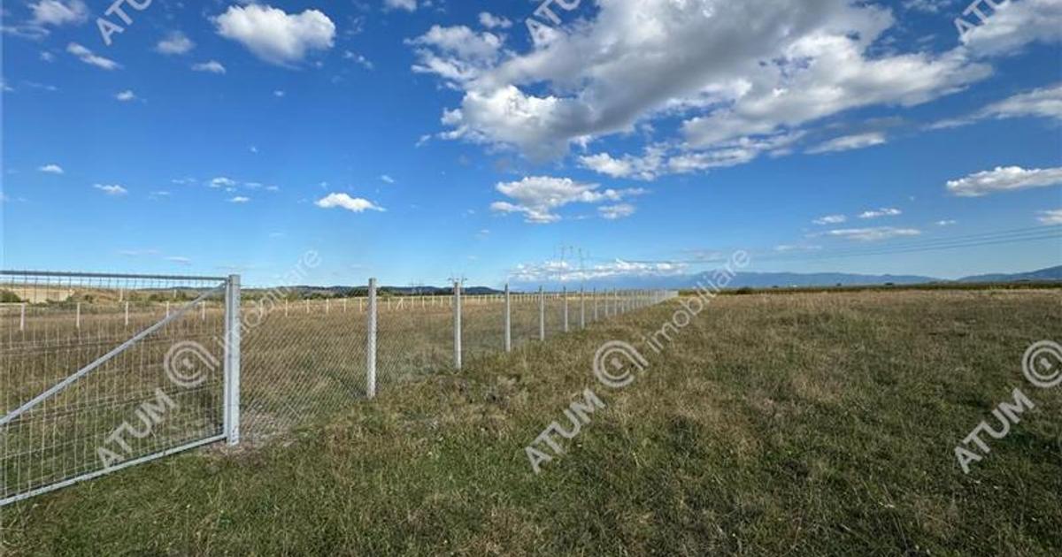 Teren agricol extravilan de 4200 mp, în zona Piața Cluj, Sibiu preț 33. ...