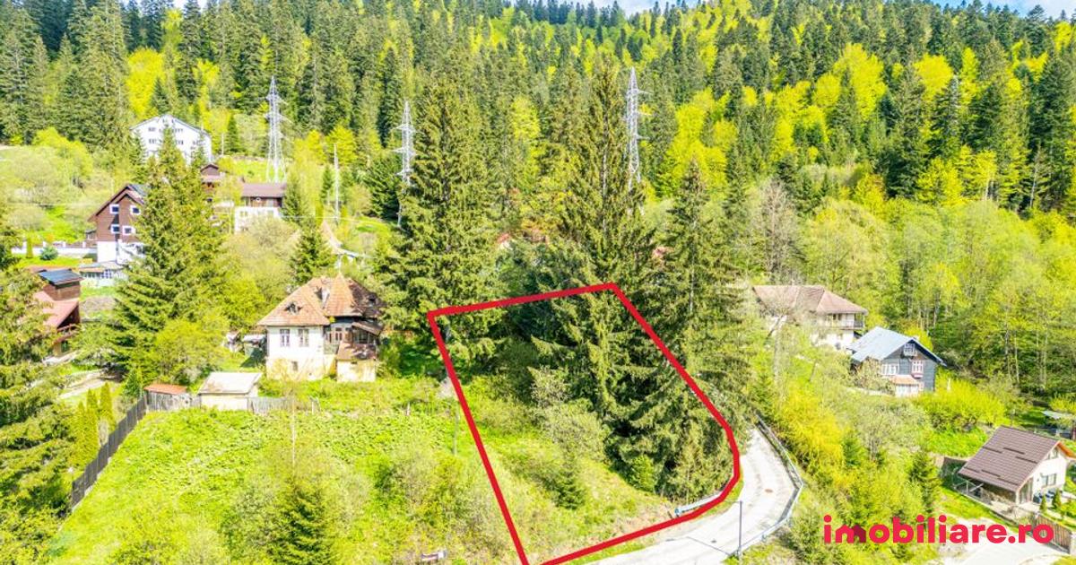 Teren Construibil 930 mp în Predeal – Lângă Pădure și Pârtia Clăbucet ...