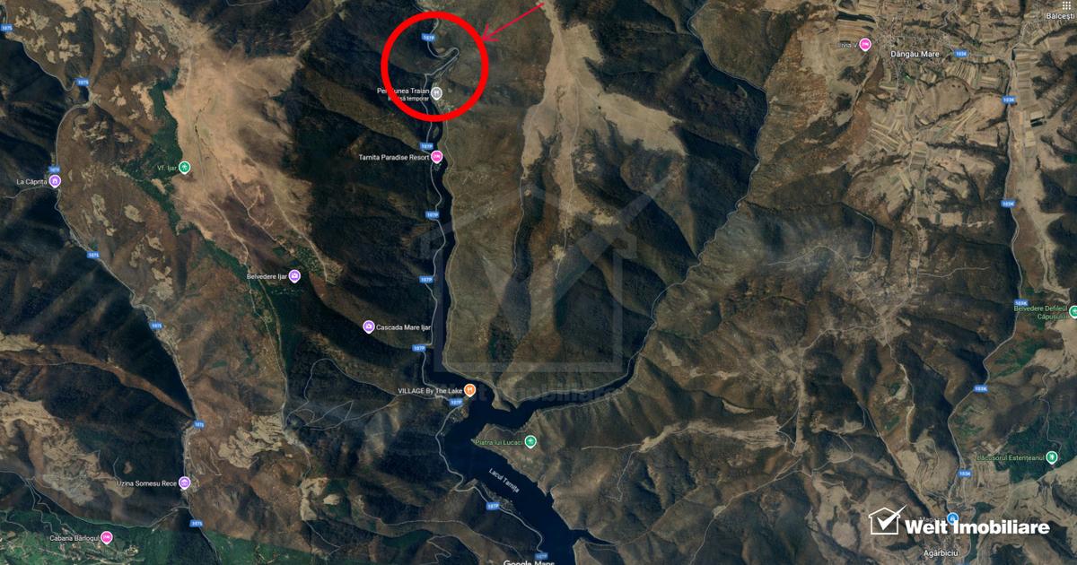 Teren Construcții extravilan de 2168 mp, în Tarnița preț 86.000 ...