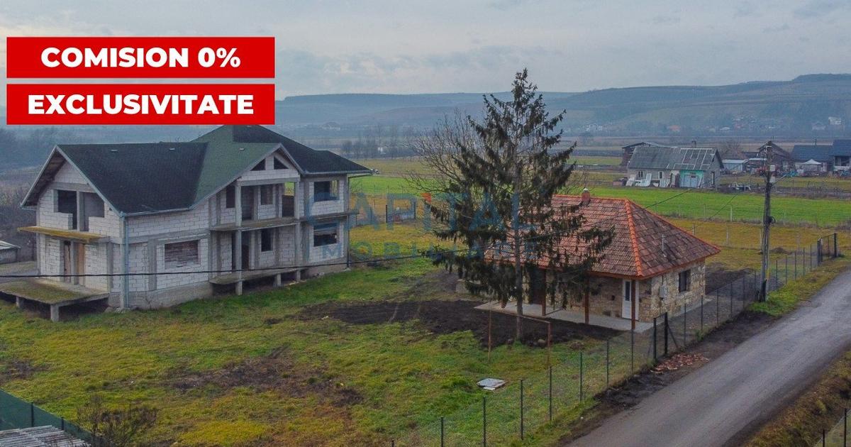 Vanzare casa individuala D+P+M + casuta de vara + teren 3900 mp, loc ...