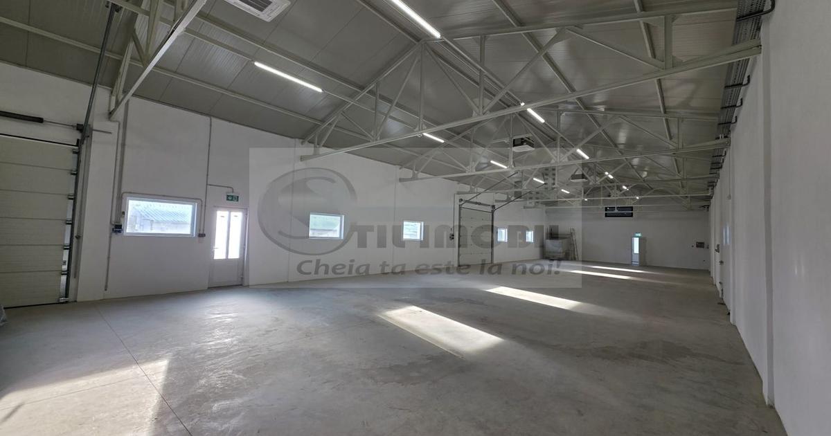 Spațiu industrial în Valea Lupului preț 1.800 € / lună | Imobiliare.ro