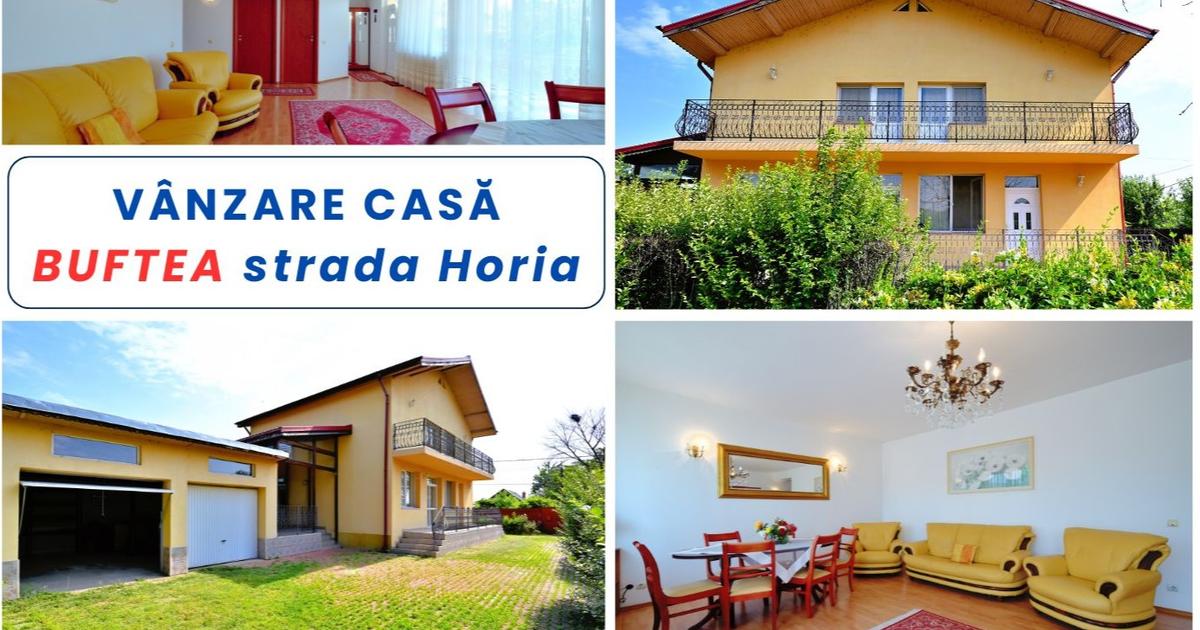 Vanzare Casa individuala 5 camere mobilata si utilata strada Horia Oras ...