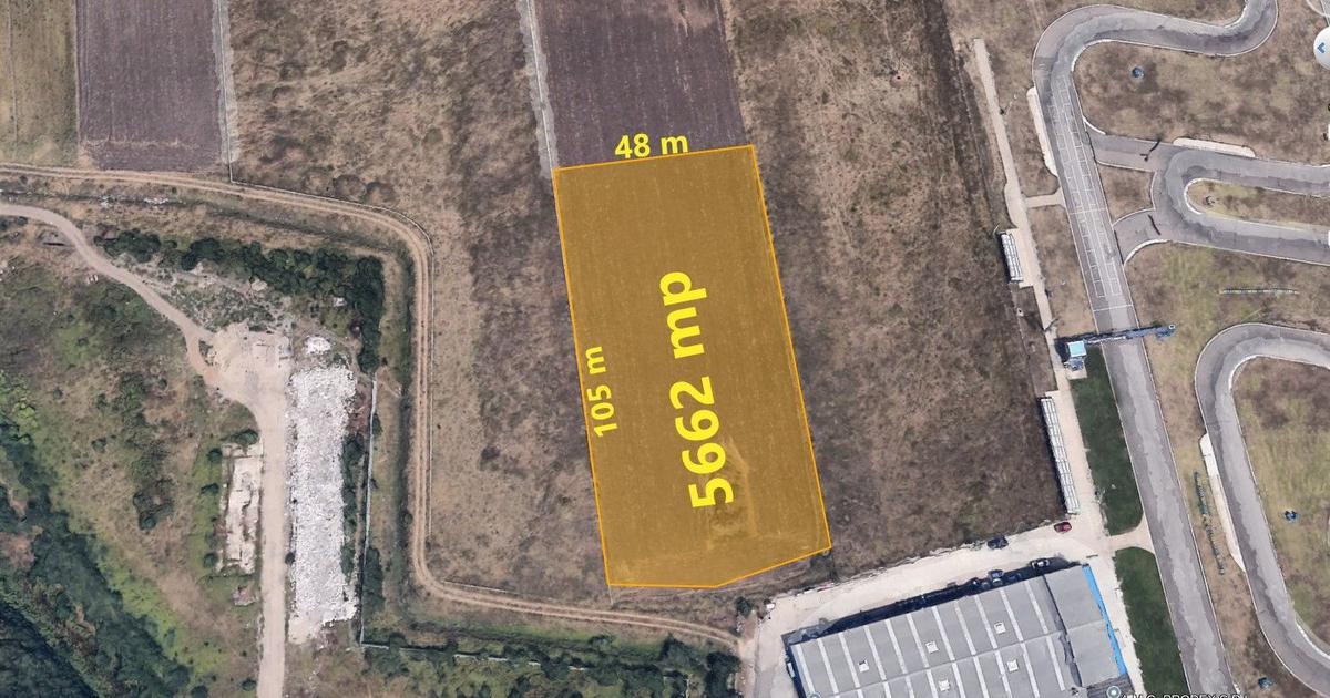 Teren Construcții intravilan de 5662 mp, în Tunari preț 905.920 € + TVA ...