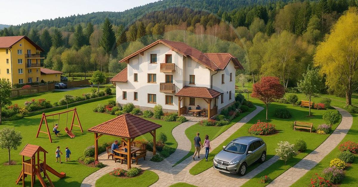 Hotel/Pensiune 385 mp în Sâmbăta de Sus preț 129.000 € | Imobiliare.ro