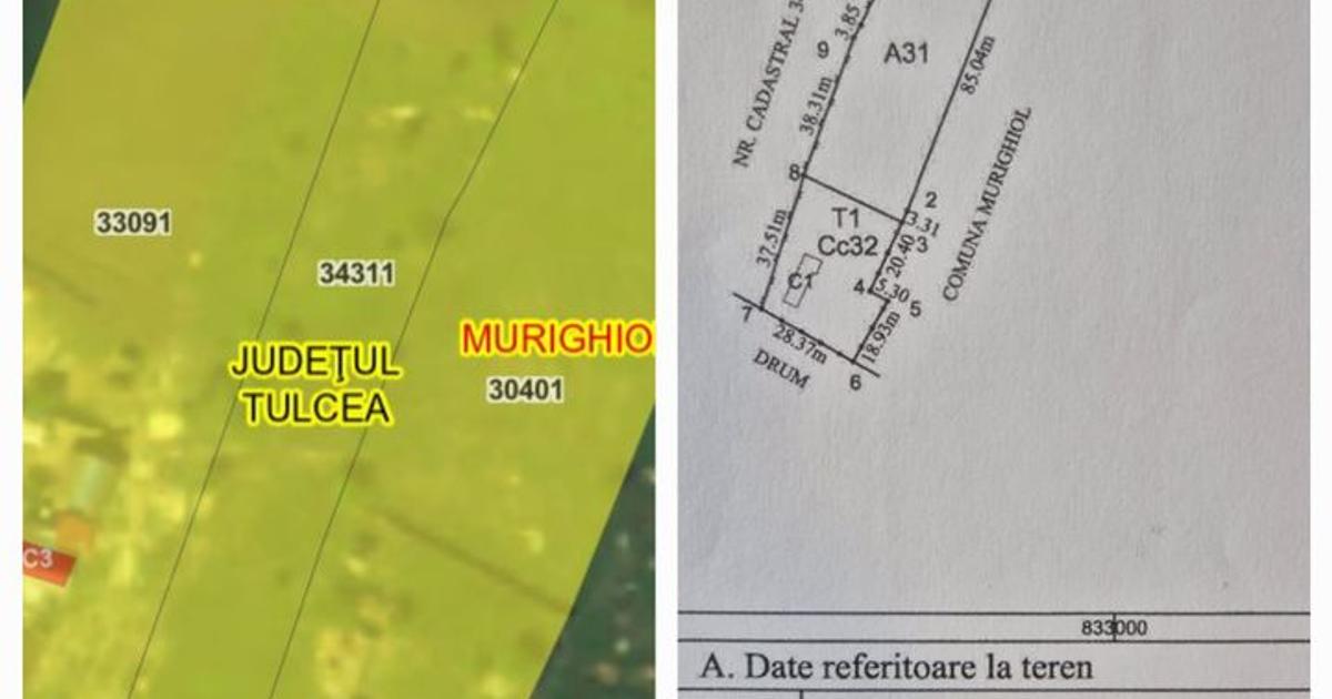 Teren Construcții intravilan de 3587 mp, în Dunavățu de Sus preț 62.000 ...