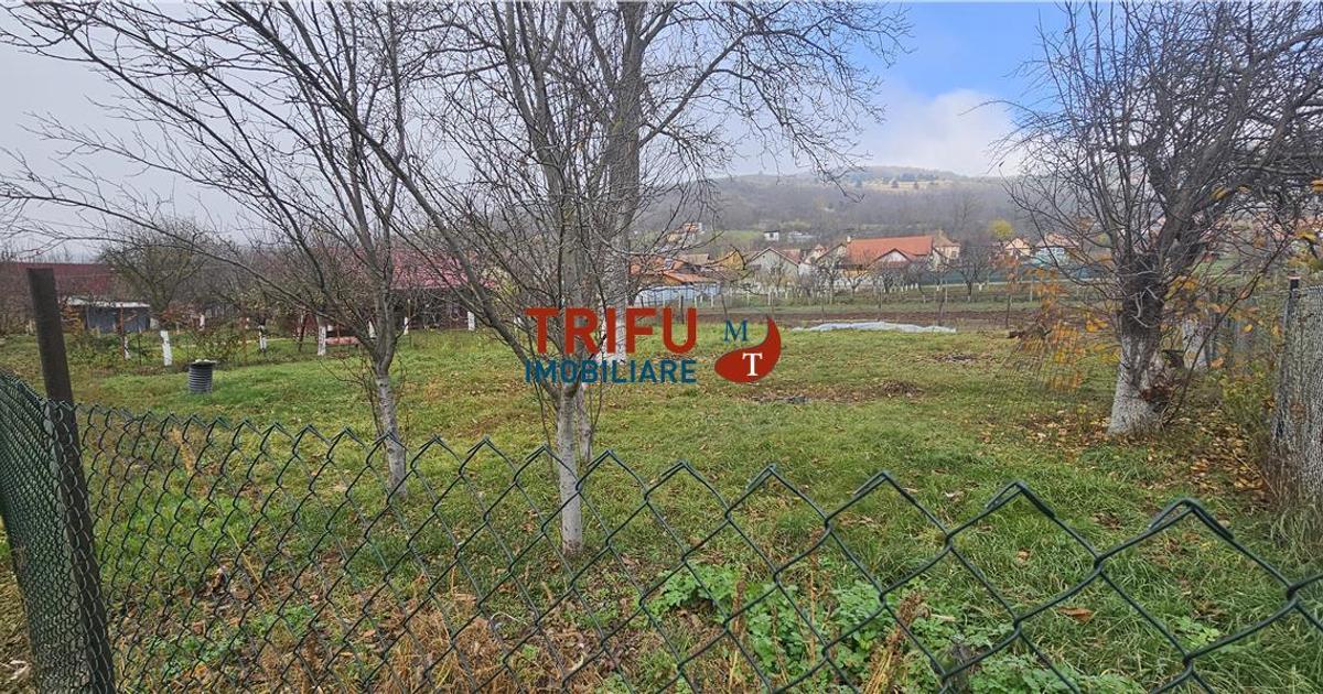 Teren Construcții intravilan de 556 mp, în Hăpria preț 45.000 ...