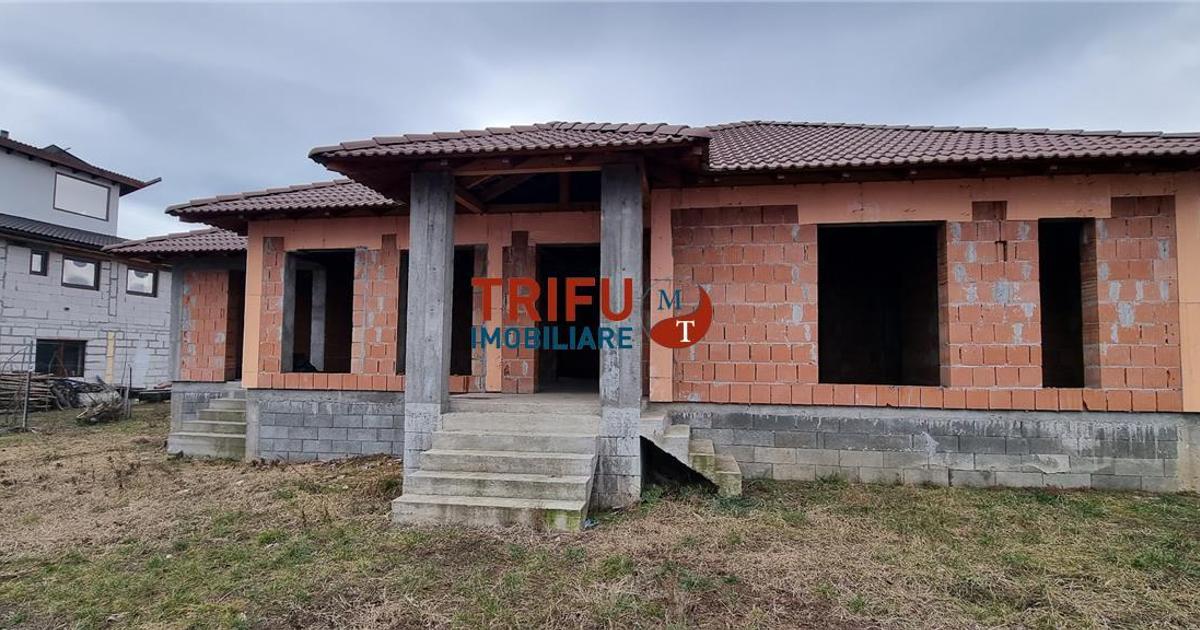Casa noua 4 camere la rosu de vanzare in comuna Ighiu | Imobiliare.ro