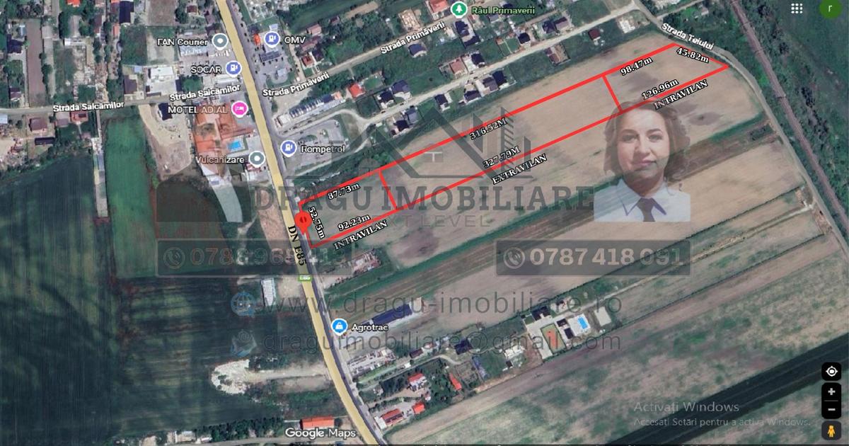 Teren construcție în zona Est, Adjud preț 900 € / lună | Imobiliare.ro