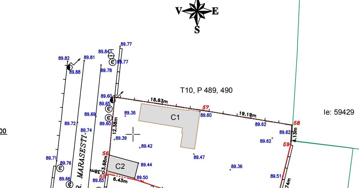 Tunari / Teren de 706 MP/ la 300 m de Primaria Tunari | Imobiliare.ro