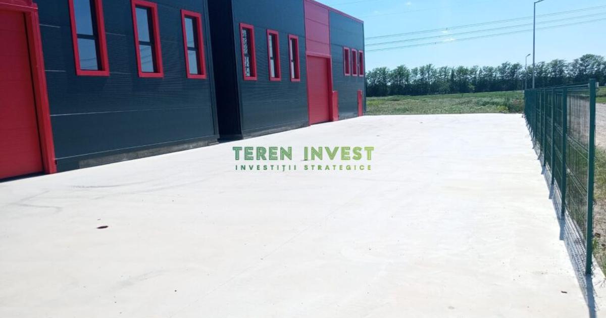 Spațiu industrial 550 mp în Frumușani preț 350.000 € | Imobiliare.ro