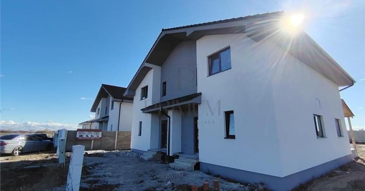 Duplex modern - bucatarie inchisa - zona linistita - teren 375 mp ...