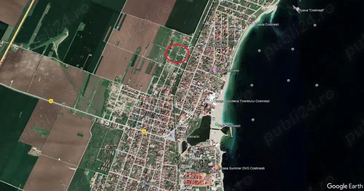 Teren de vanzare in Costinesti zona gara veche | Imoradar24