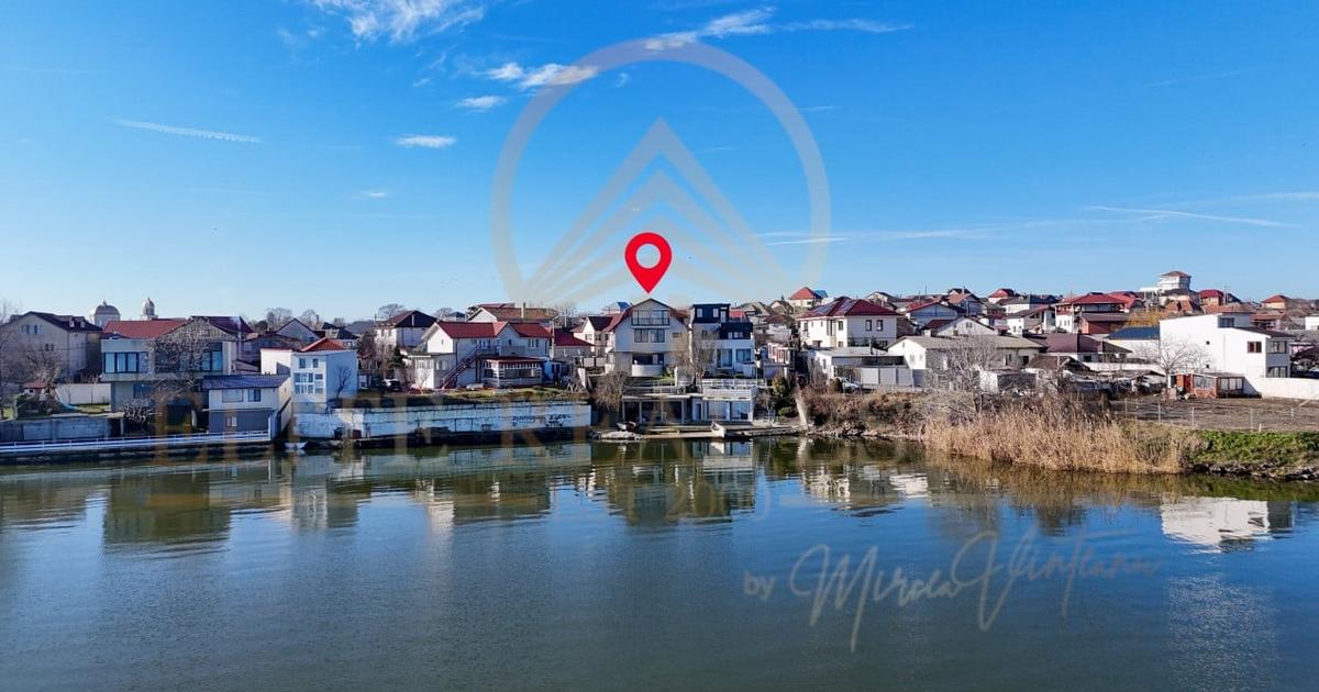 Navodari - Casa exclusivista cu ponton privat - Primul rand la lac ...