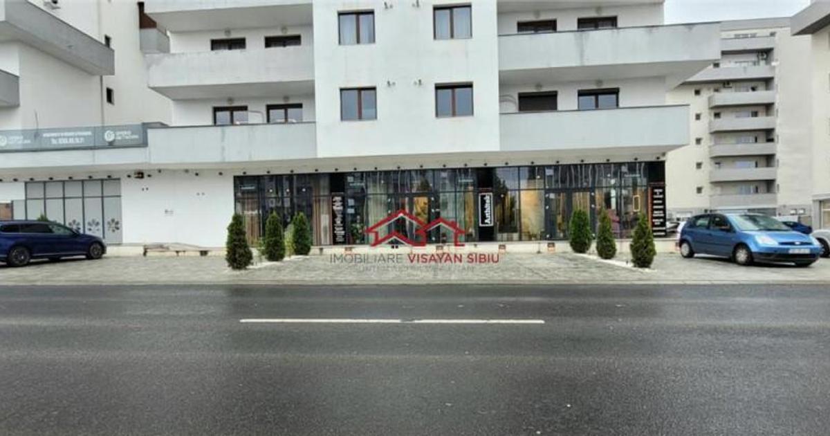Spatiu comercial cu vitrina Doamna Stanca mall Selimbar | Imoradar24
