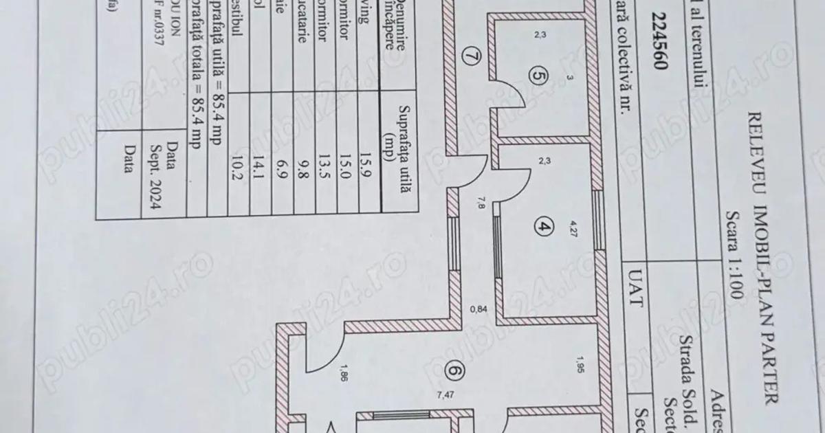 Casă 85 mp cu 3 camere în zona Chitila, Sector 1 preț 159.000 ...