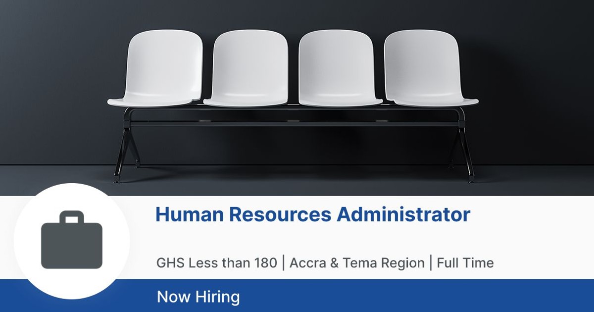 Human Resources Administrator at A Reputable Company | Jobberman