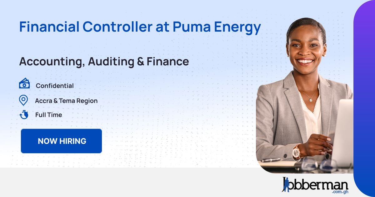 Financial Controller at Puma Energy at Puma Energy | Jobberman