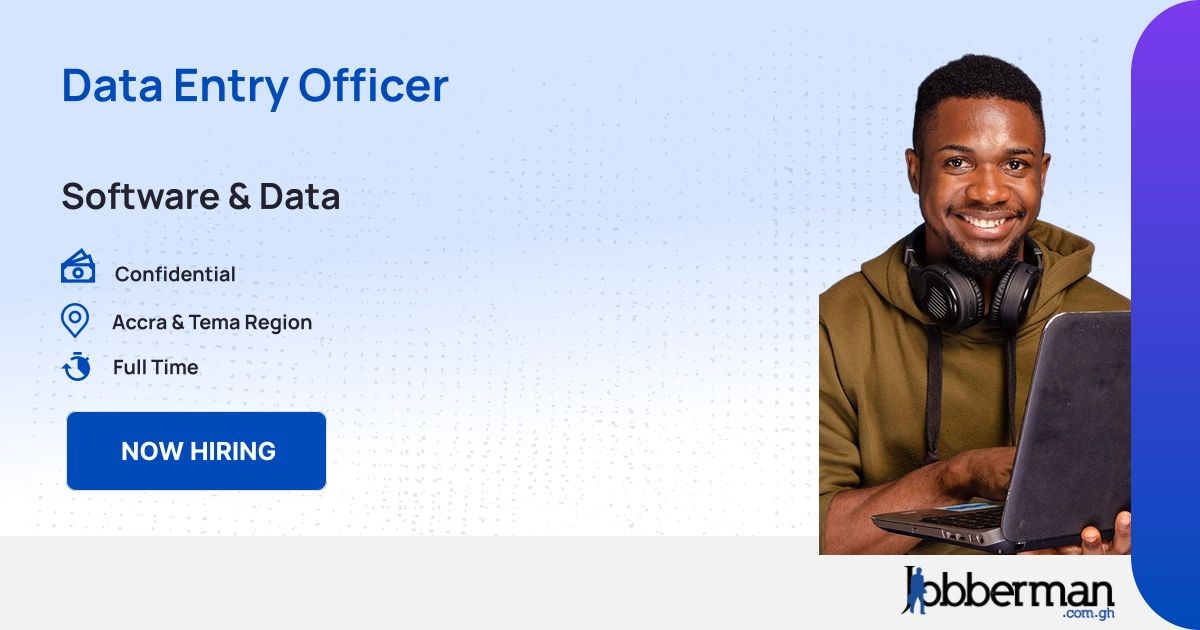 Data Entry Officer at Jobberman Third Party | Jobberman