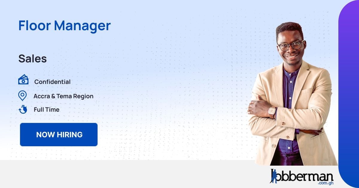 Floor Manager at Xperts⁴ Hospitality | Jobberman