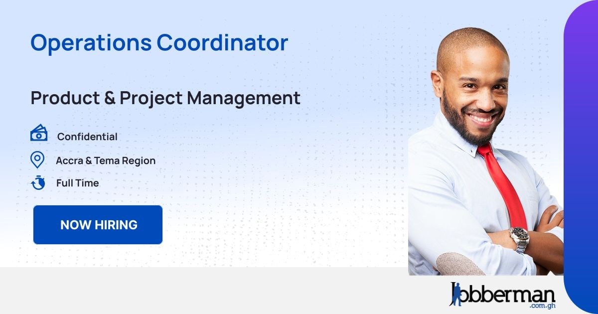 Operations Coordinator at Jobberman Third Party | Jobberman