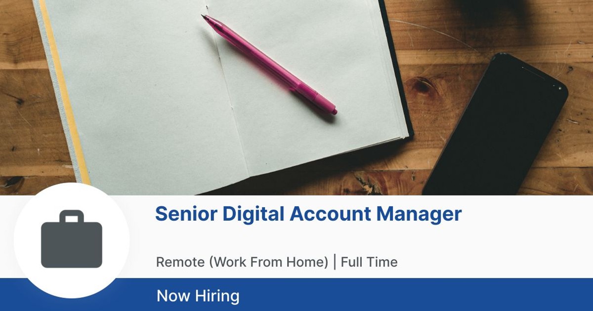 Senior Digital Account Manager at 10UP | Jobberman