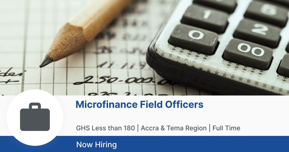 Microfinance Field Officers at Ada Rural Bank Ltd | Jobberman