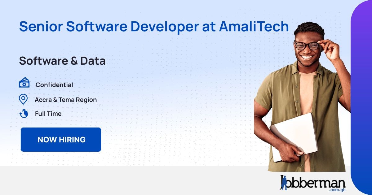 Senior Software Developer at AmaliTech at AmaliTech | Jobberman
