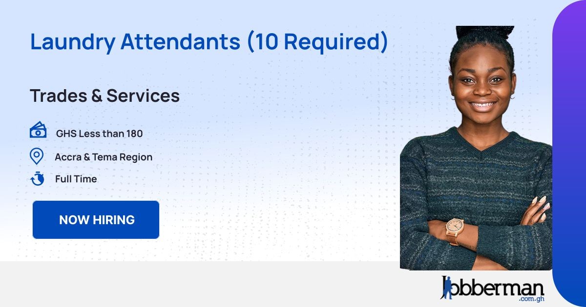 Laundry Attendants (10 Required) at Empower Workforce Solutions | Jobberman