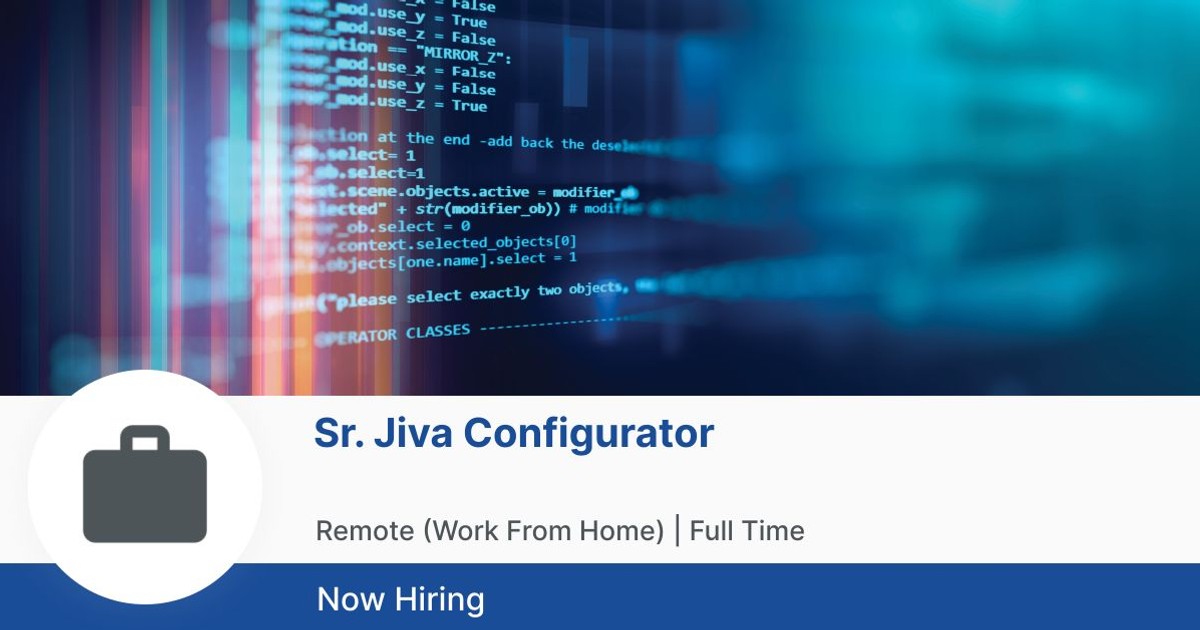 Sr. Jiva Configurator at Zoho Recruit | Jobberman