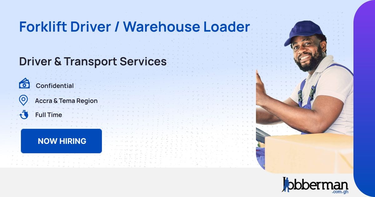 Forklift Driver / Warehouse Loader at Choice International Forwarding ...