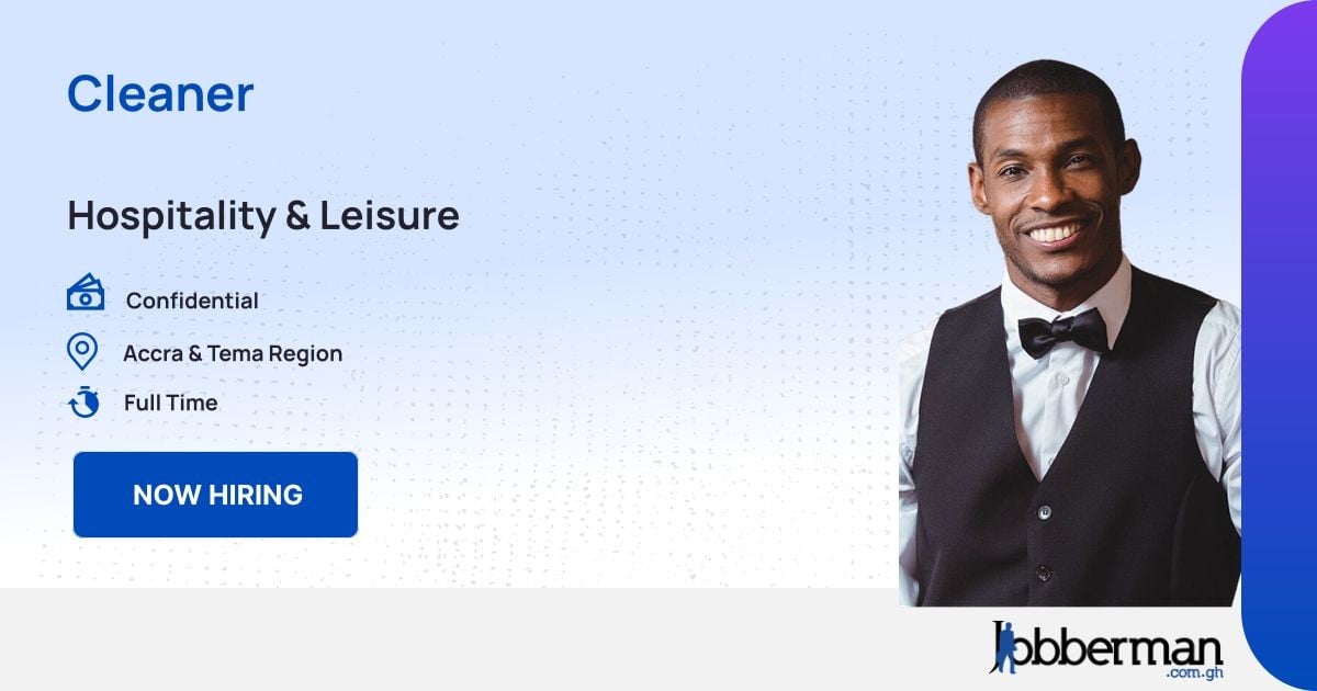 Cleaner at HAPPY Program | Jobberman