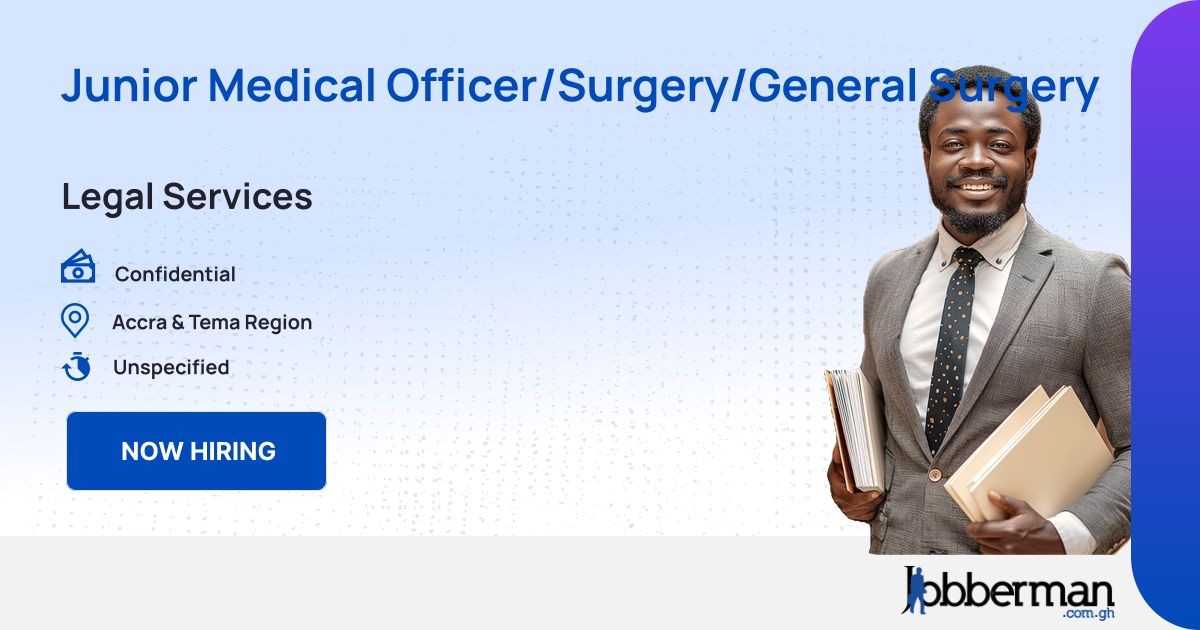 Junior Medical Officer/Surgery/General Surgery at Skilled Medical ...