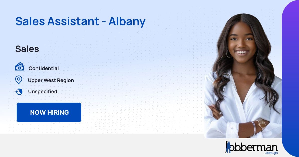 Sales Assistant - Albany at Spotlight Retail Group (SRG) | Jobberman
