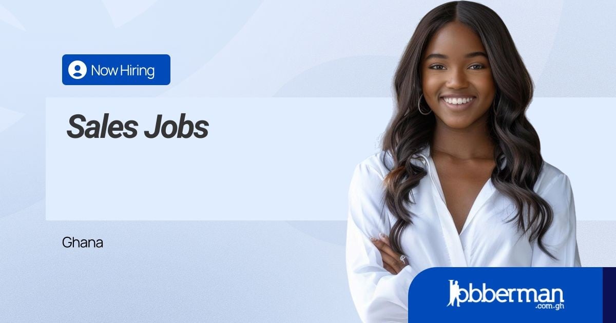 Result page 6 for Sales jobs in Ghana