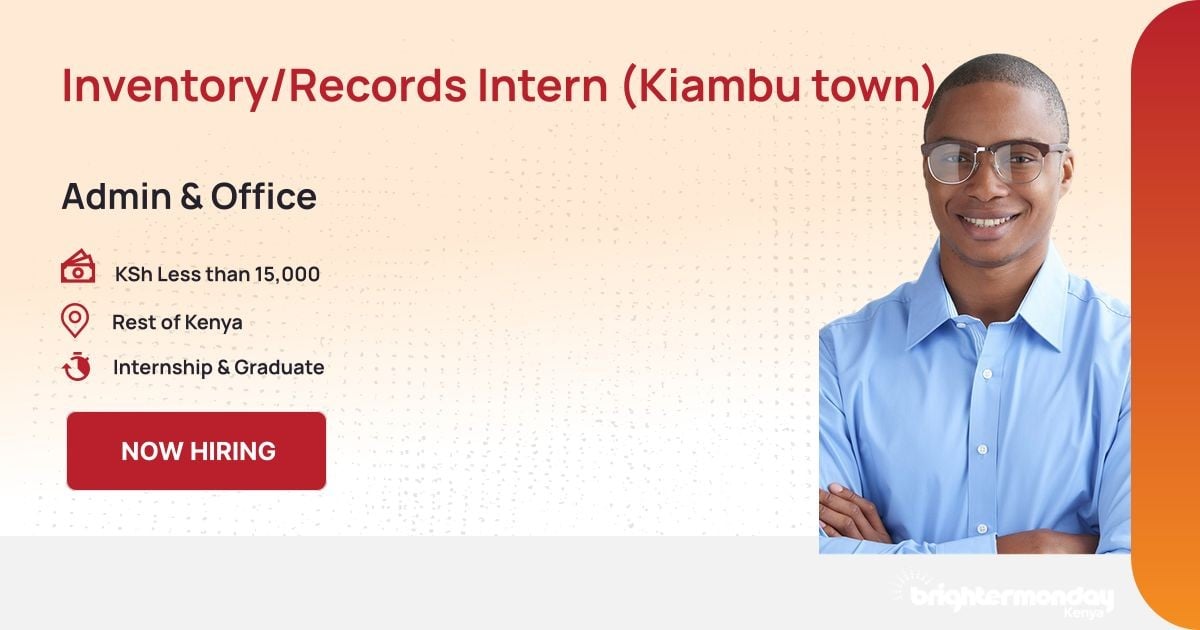 Inventory/Records Intern (Kiambu town) at Bodastar Enterprises Limited ...