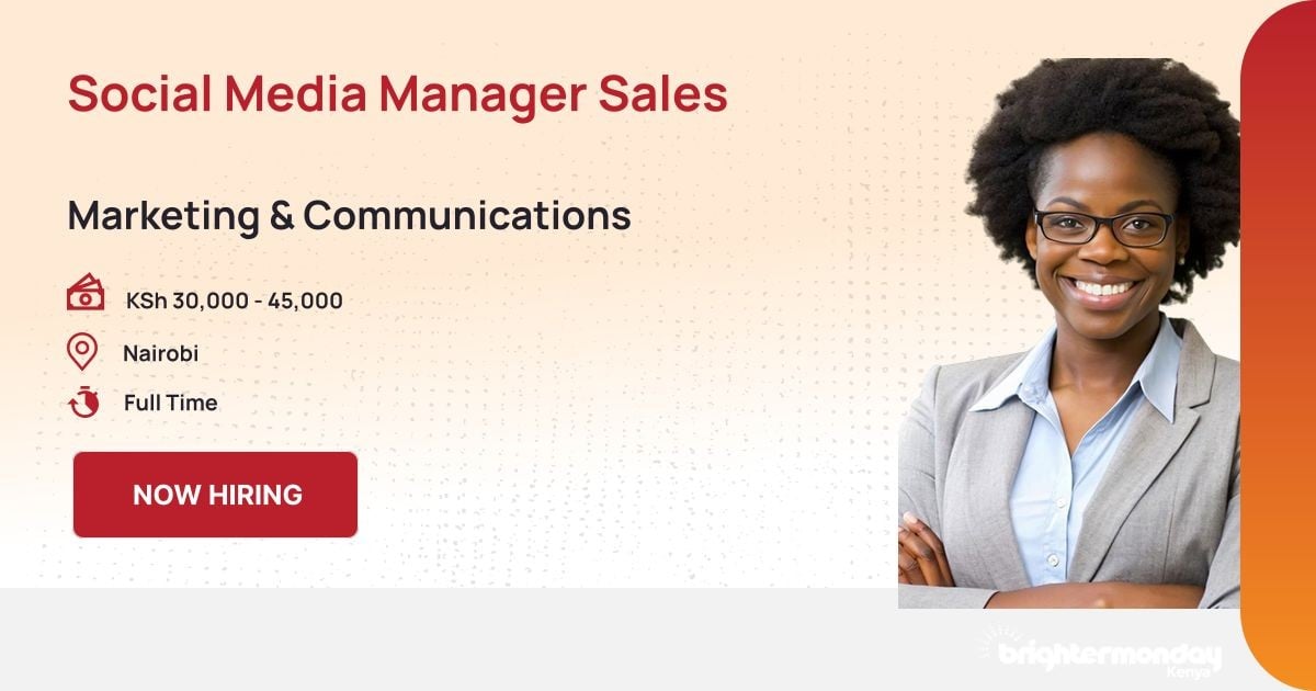 Social Media Manager Sales at WeFixTech Ltd | BrighterMonday