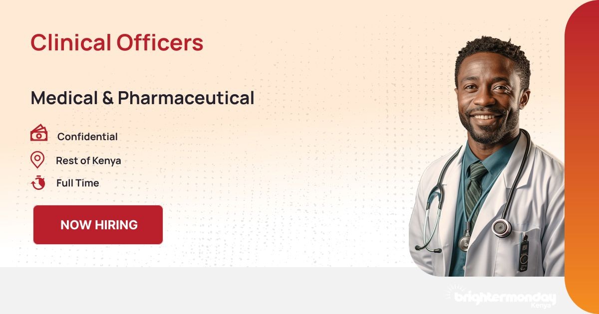Clinical Officers at Port Florence Community Hospital | BrighterMonday