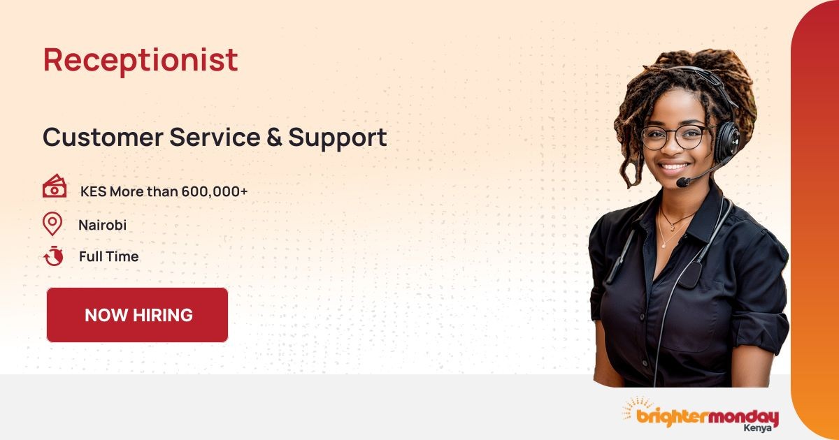 Receptionist at MGM Studios Ltd (Magnificent Great Movies) | BrighterMonday