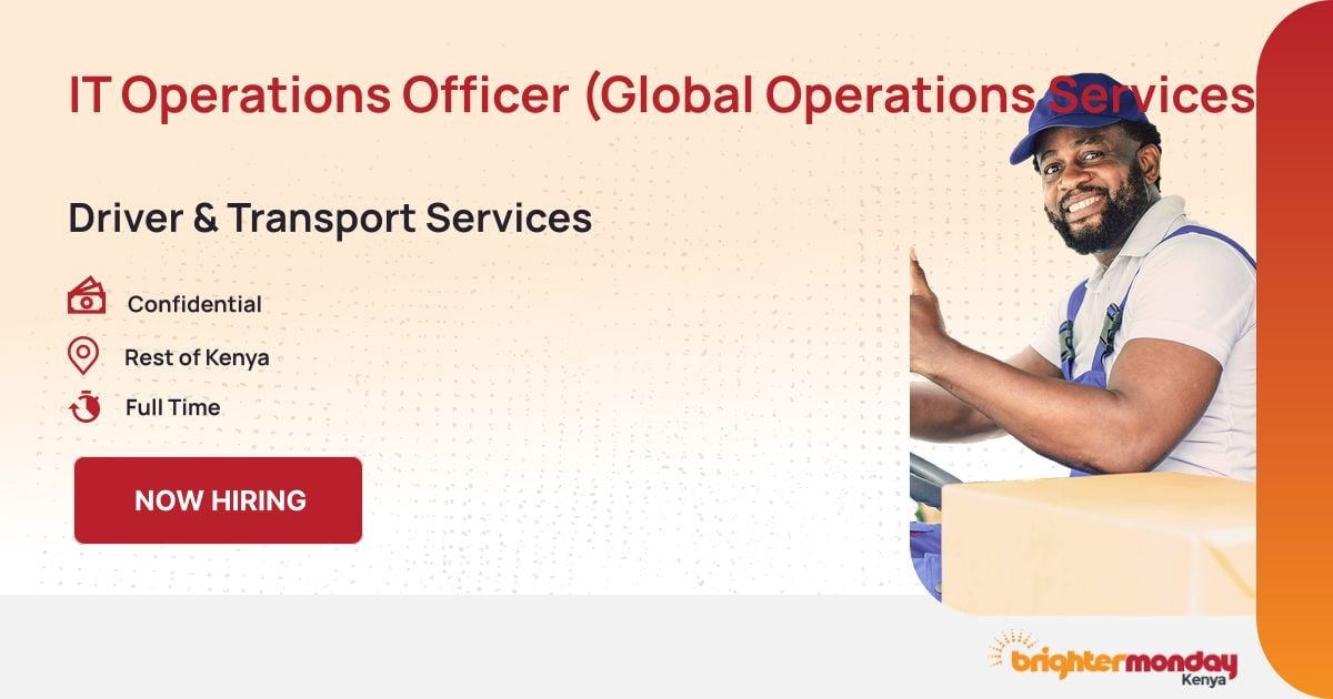IT Operations Officer (Global Operations Services Lead),SC9,TECM at ...