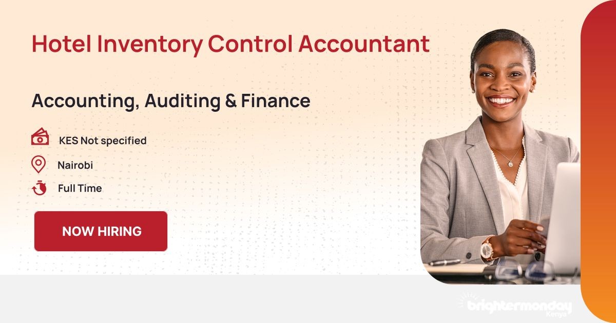 Hotel Inventory Control Accountant at O'dumont Consulting Limited ...