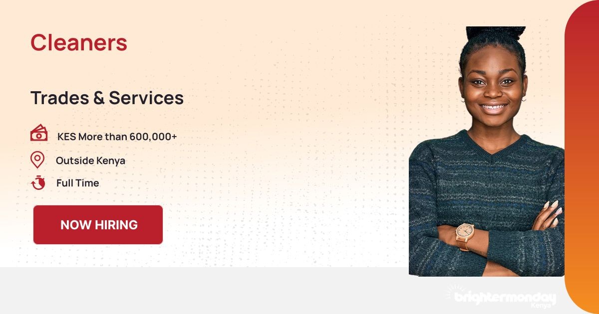 Cleaners at Derimel Recruitment Agency | BrighterMonday