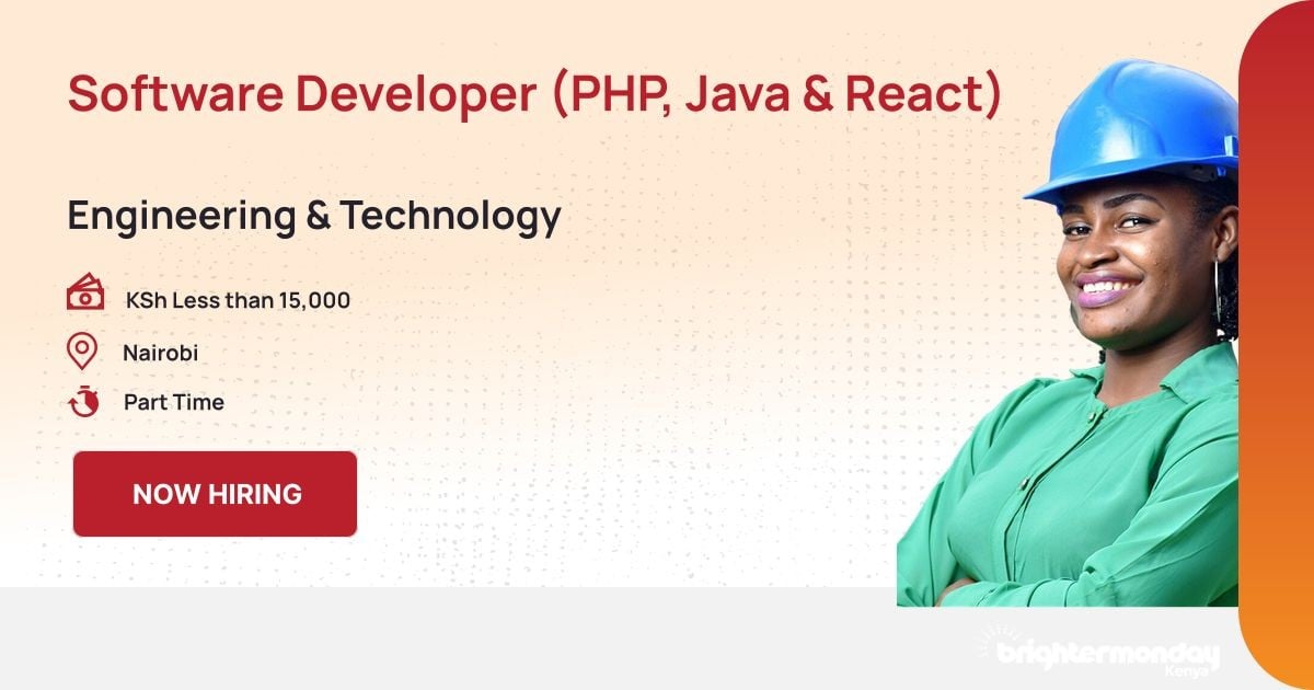 Software Developer (PHP, Java & React) at BENFIRES STOP COMPANY ...