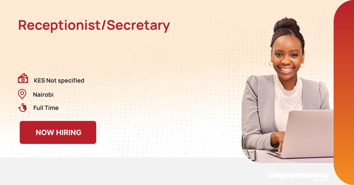 Receptionist/Secretary at My Branded Gear Ltd | BrighterMonday
