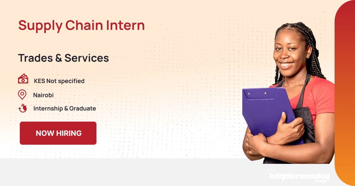 Supply Chain Intern at International Rescue Committee (IRC) | BrighterMonday