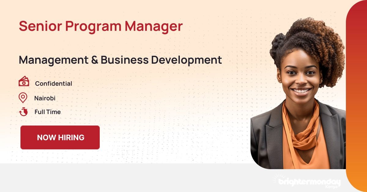 Senior Program Manager at TechnoServe | BrighterMonday