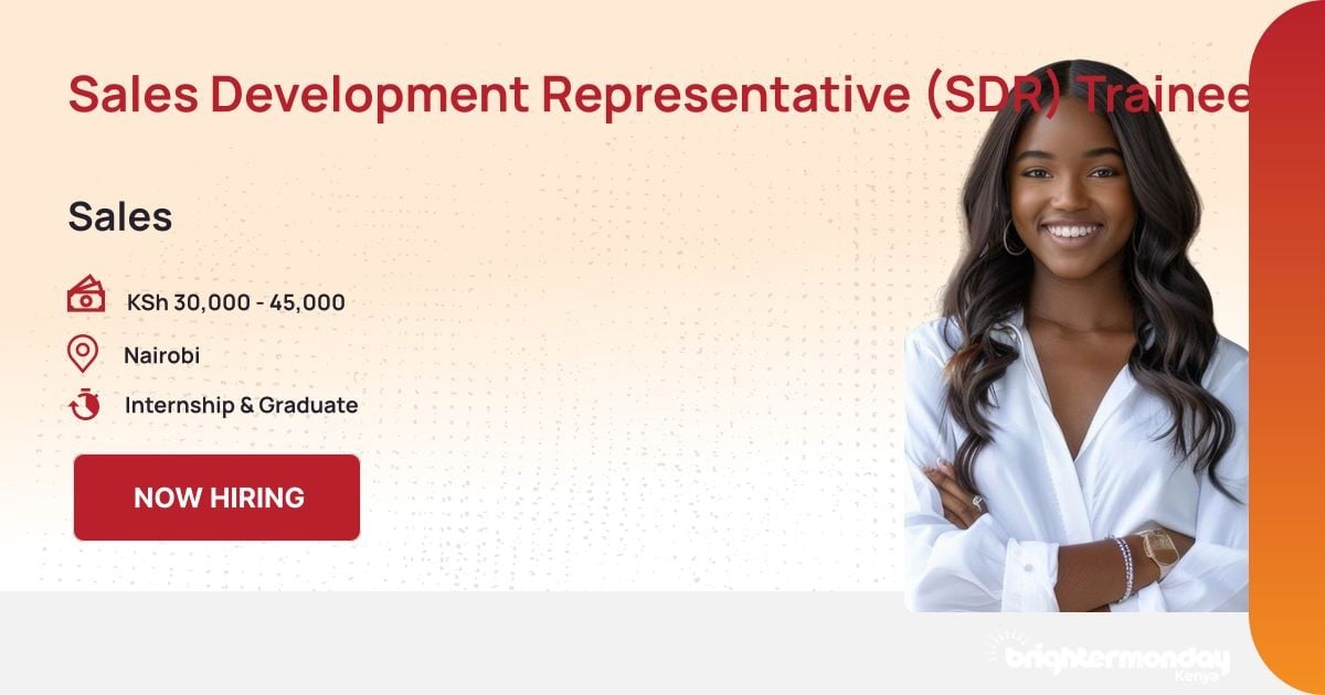 Sales Development Representative (SDR) Trainee at CloudPlexo Kenya ...