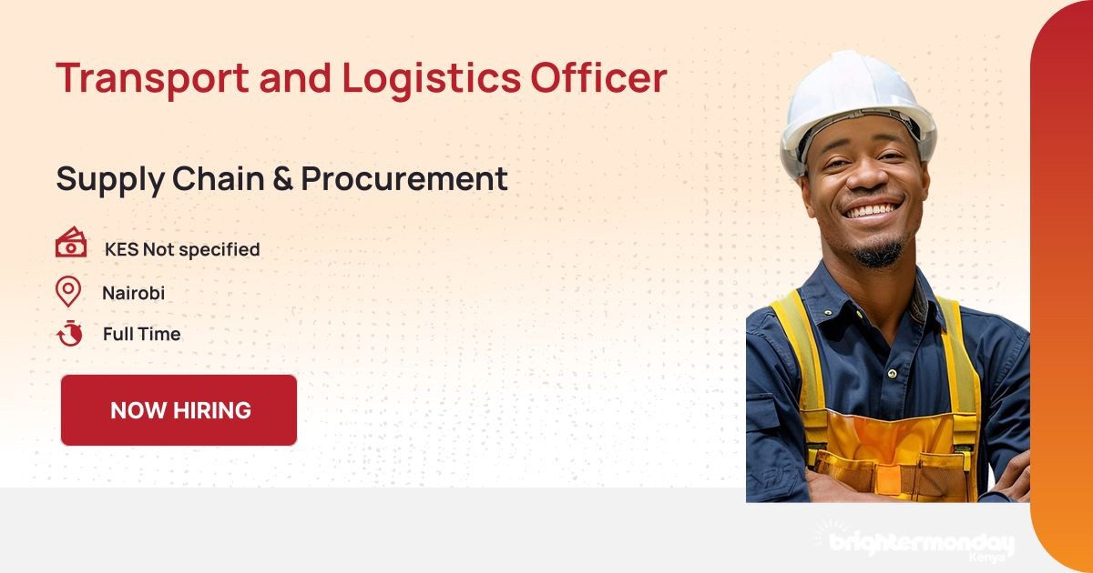 Transport and Logistics Officer at Premier Human Resources Limited ...