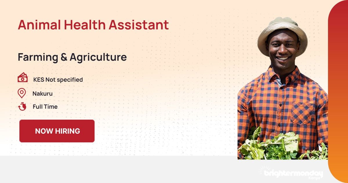 Animal Health Assistant at Hightech Pharmaceuticals and Research Inc ...