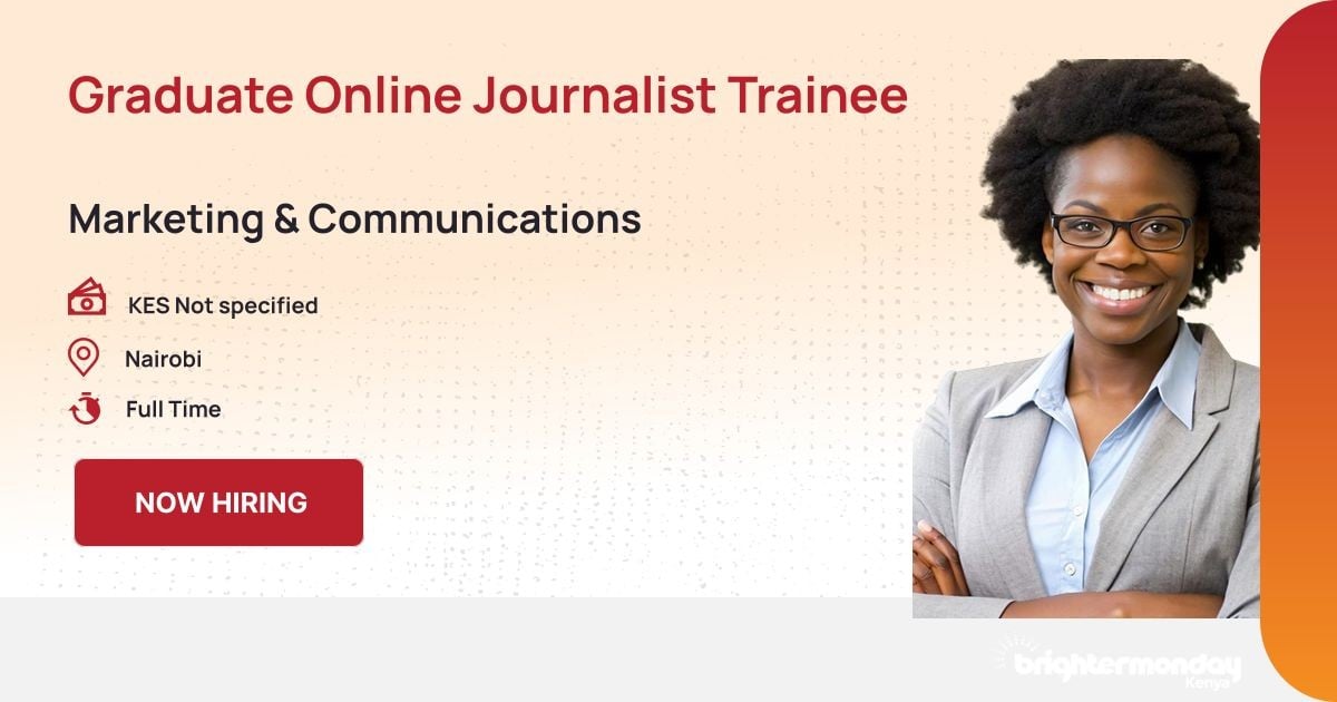 Graduate Online Journalist Trainee at African Laughter Limited ...